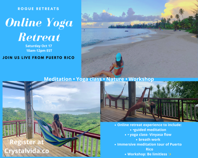 Puerto Rico- Online Retreat October 17th - Crystal Vida